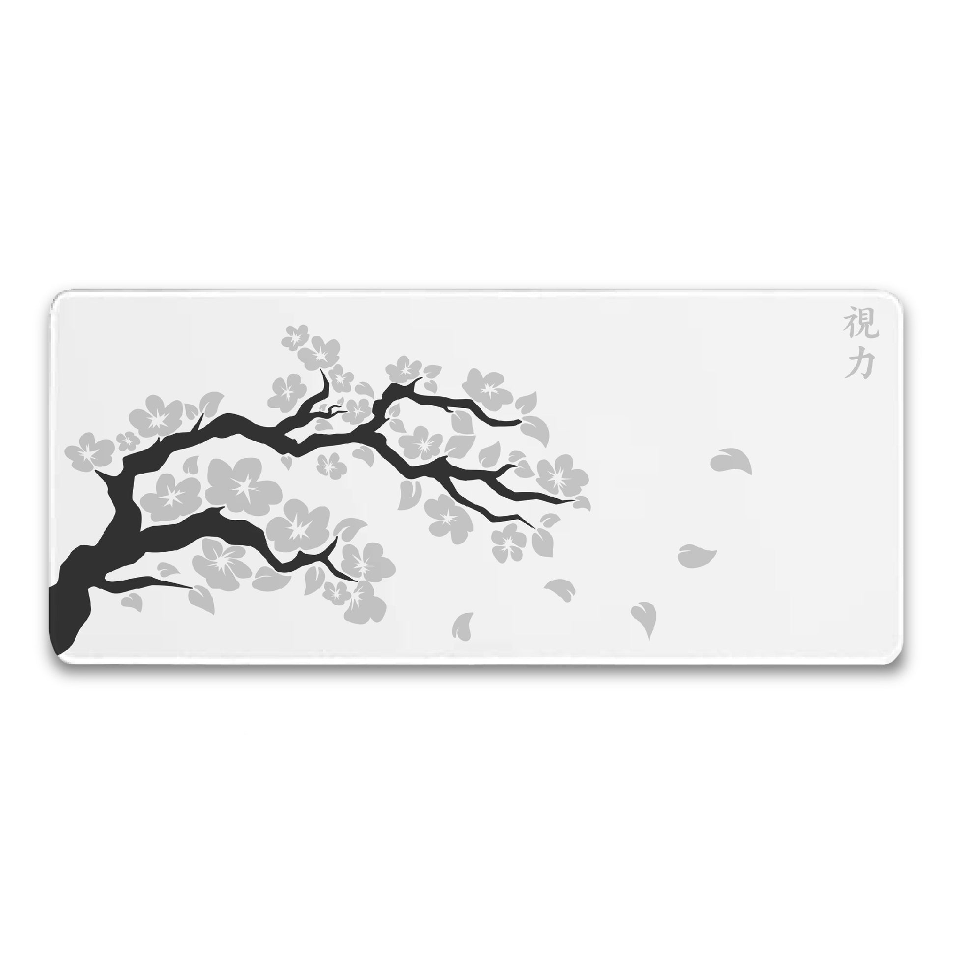 VisionPadz White Sakura Mouse Pad